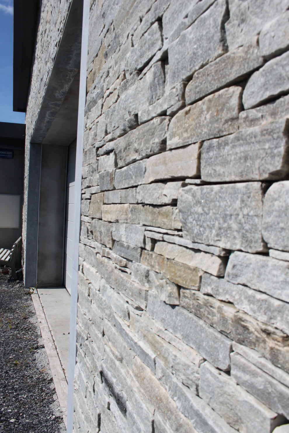 Silver Donegal Quartzite Garden Walling | McMonagle Stone